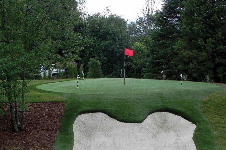 artificial-grass-putting-green-bunker | Celebrity Greens Phoenix